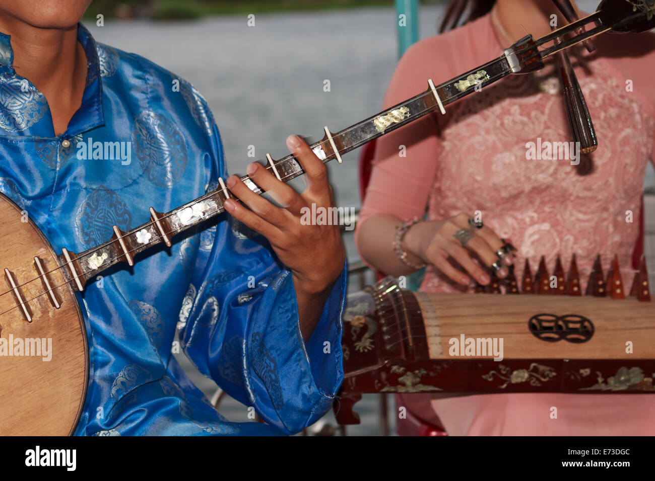 Musicians playing traditional instruments Stock Photo - Alamy