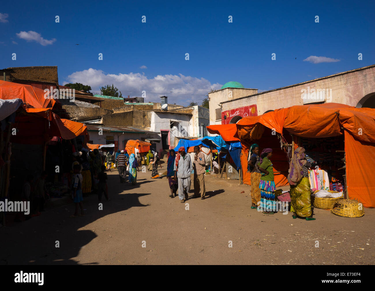 The Market In The Old Town, Harar, Ethiopia Stock Photo - Alamy