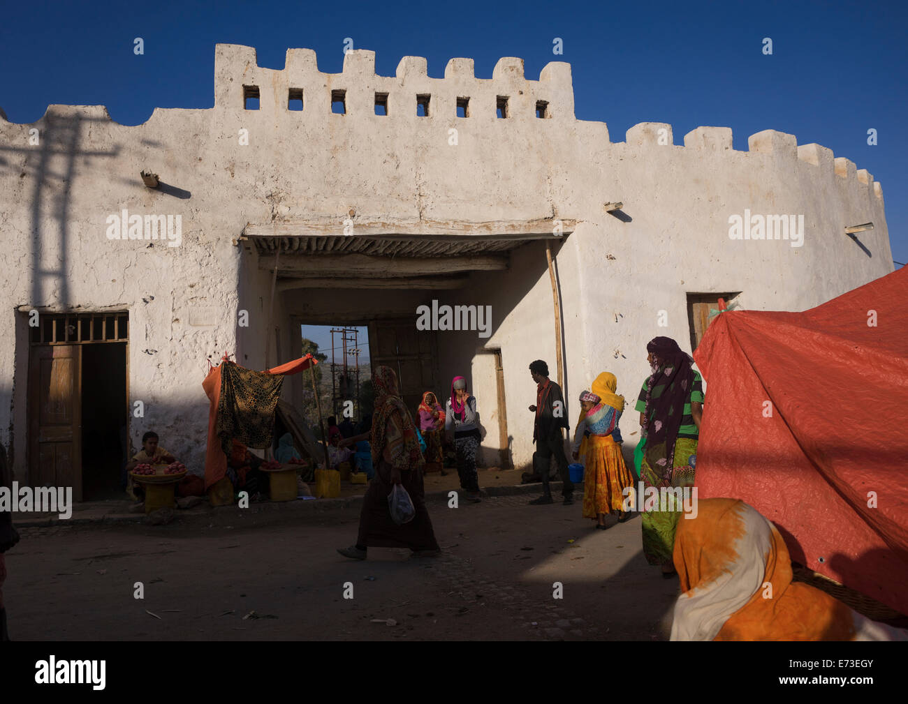 Gate The Old Town, Harar, Ethiopia Stock Photo - Alamy