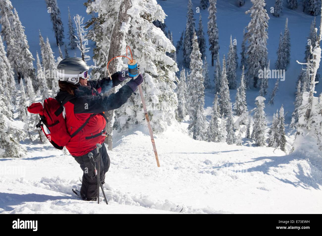 Explosive woman hi-res stock photography and images - Alamy