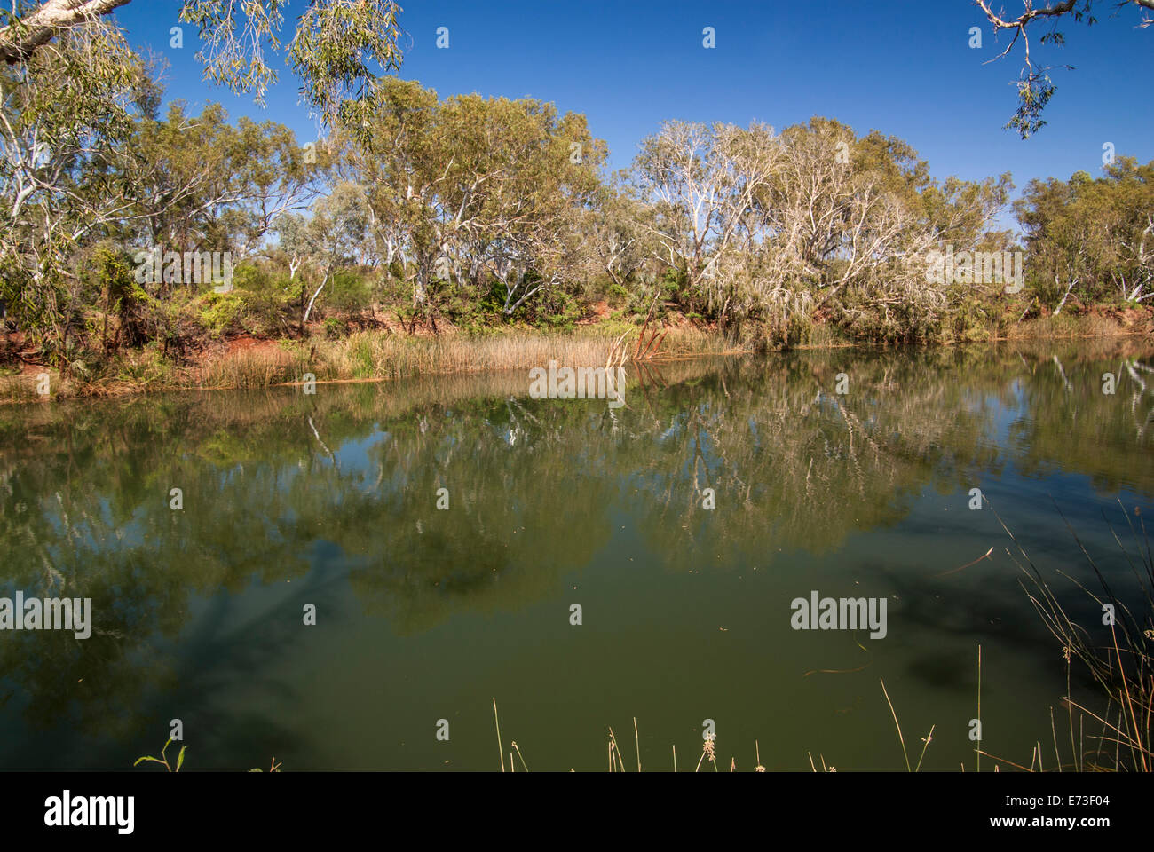 CROSSING POOL, MILLSTREAM CHICHESTER NATIONAL PARK, PILBARA REGION ...