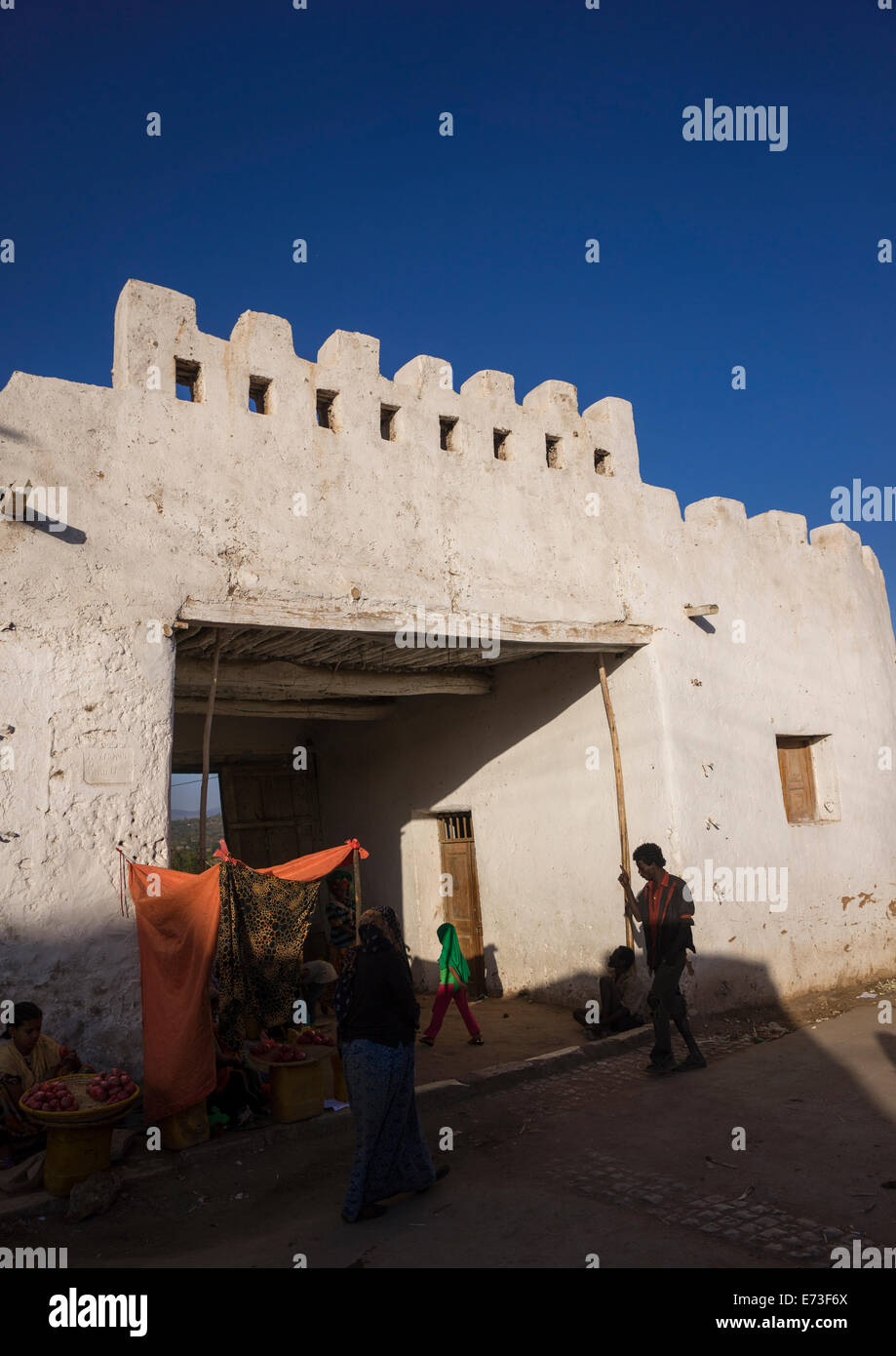 Gate The Old Town, Harar, Ethiopia Stock Photo - Alamy