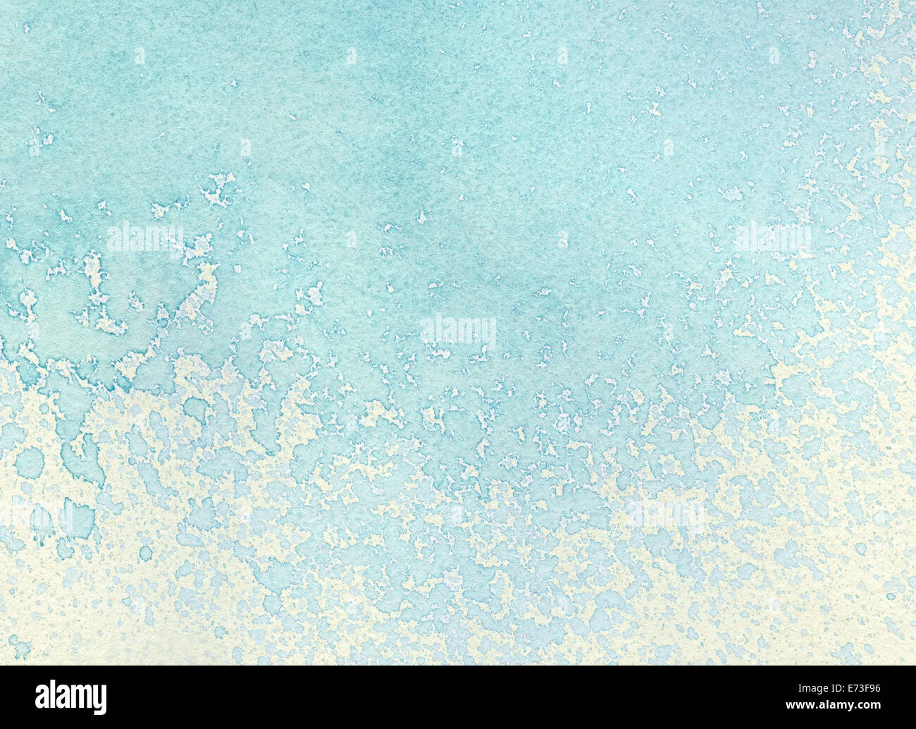 Abstract painted sky, clouds and rain Stock Photo - Alamy