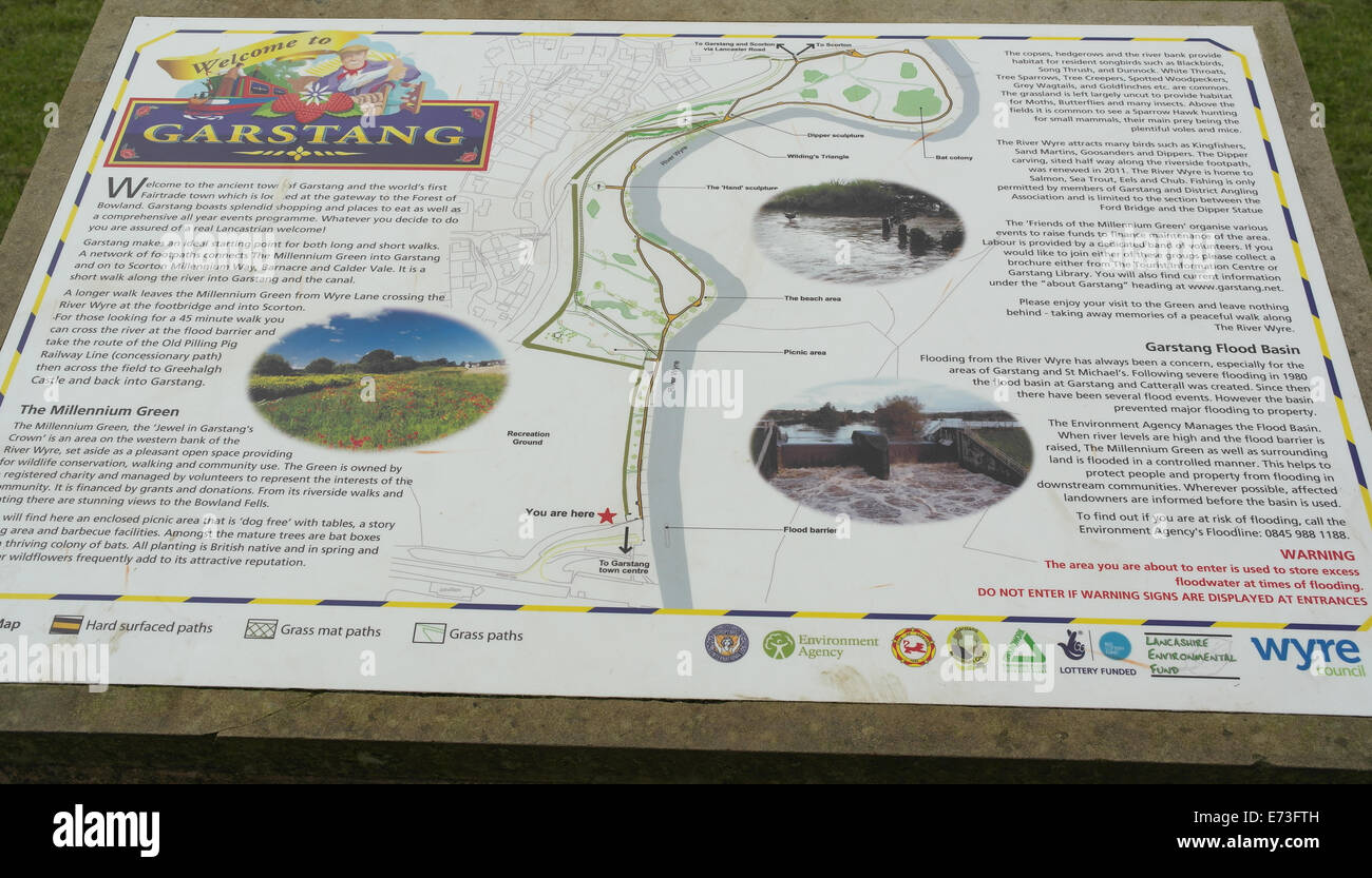 1 map river wyre hi-res stock photography and images - Alamy