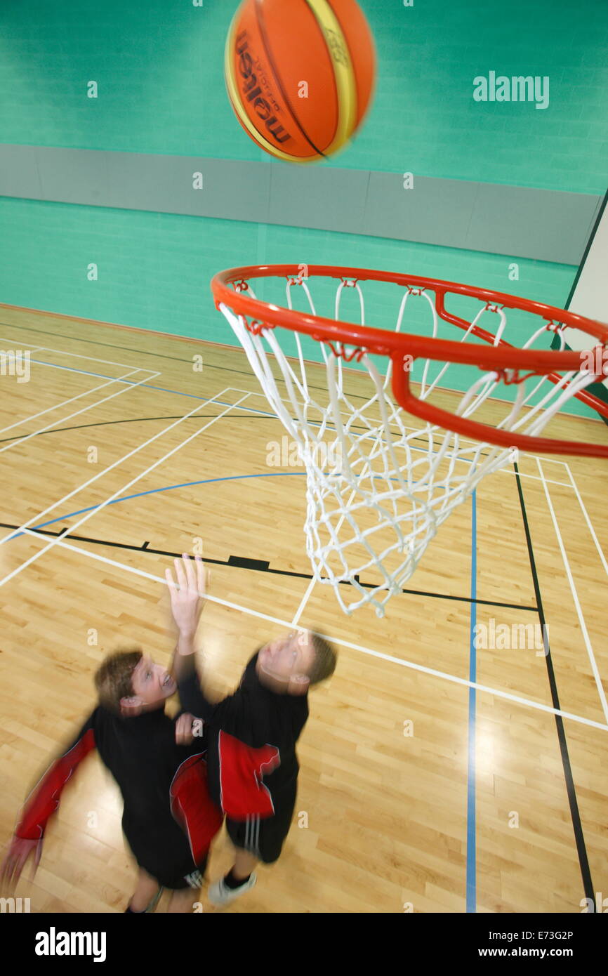 Physical Education Basket Ball High Resolution Stock Photography and ...