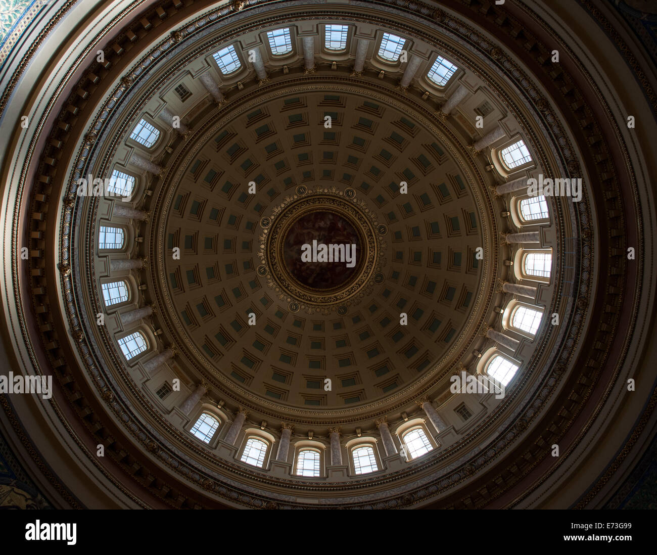 Capitol dome ceiling hi-res stock photography and images - Alamy