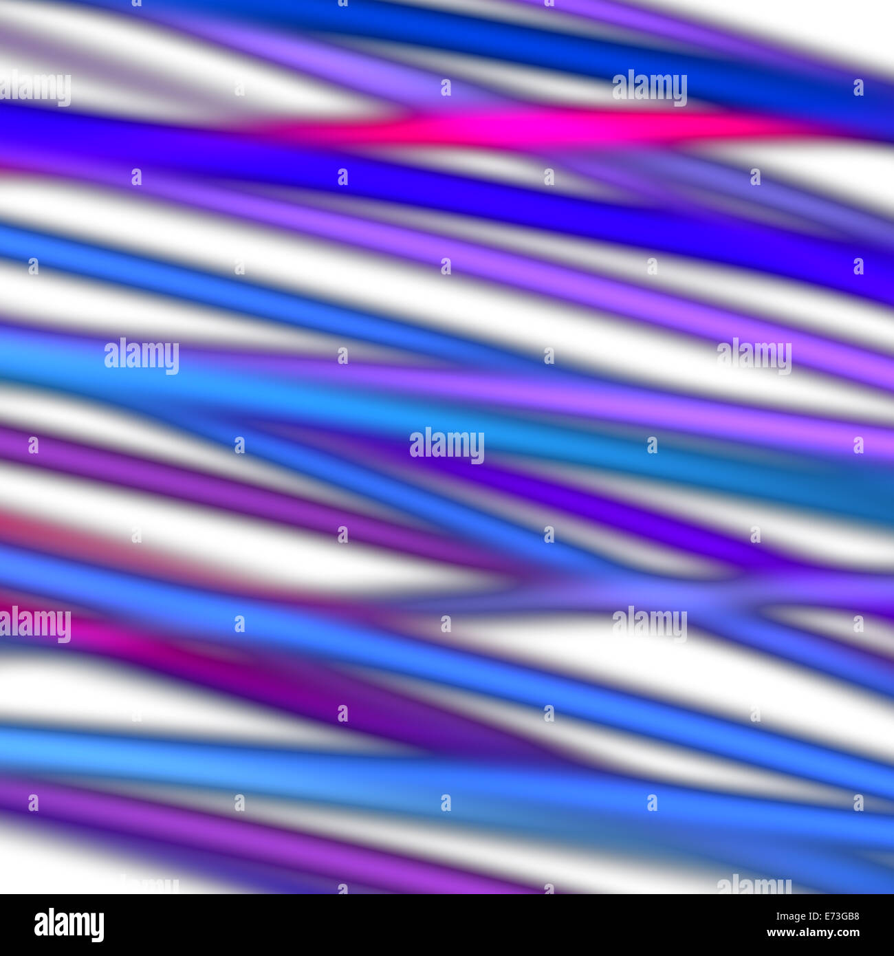 Blue String on a White Background Stock Photo - Alamy