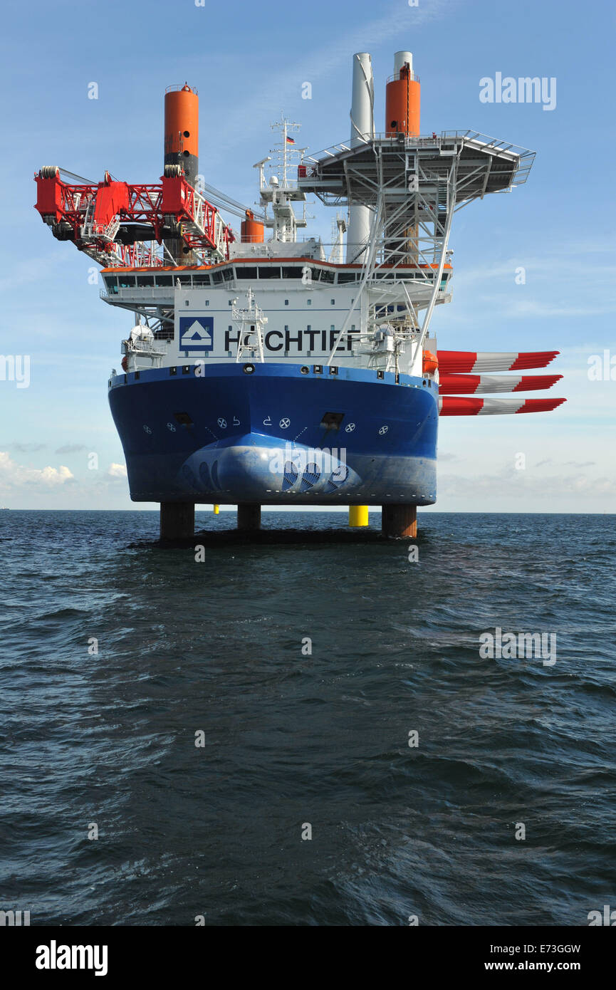 Parts of offshore wind farm hi-res stock photography and images - Alamy