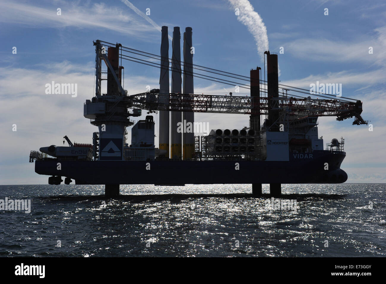 Parts of offshore wind farm hi-res stock photography and images - Alamy