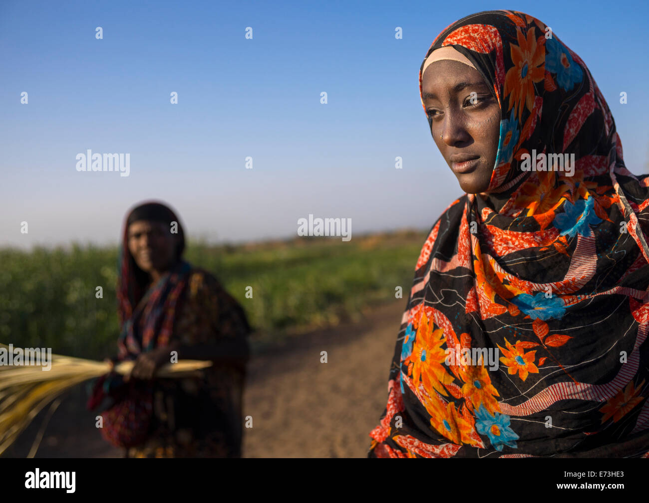 Afar Tribe Women, Afambo, Afar Regional State, Ethiopia Stock Photo - Alamy
