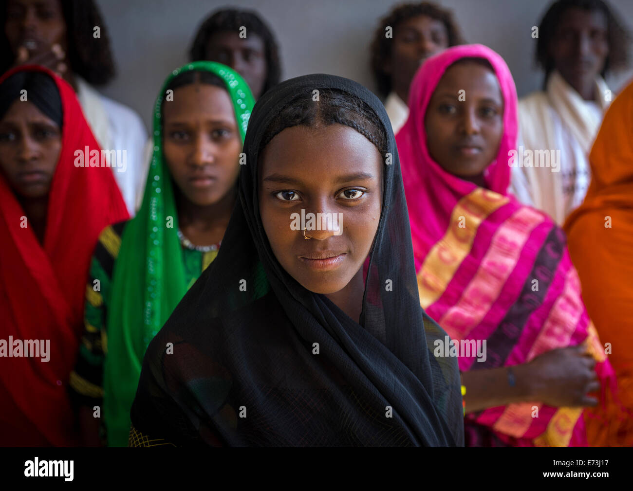 Afar Tribe People, Afambo, Ethiopia Stock Photo - Alamy