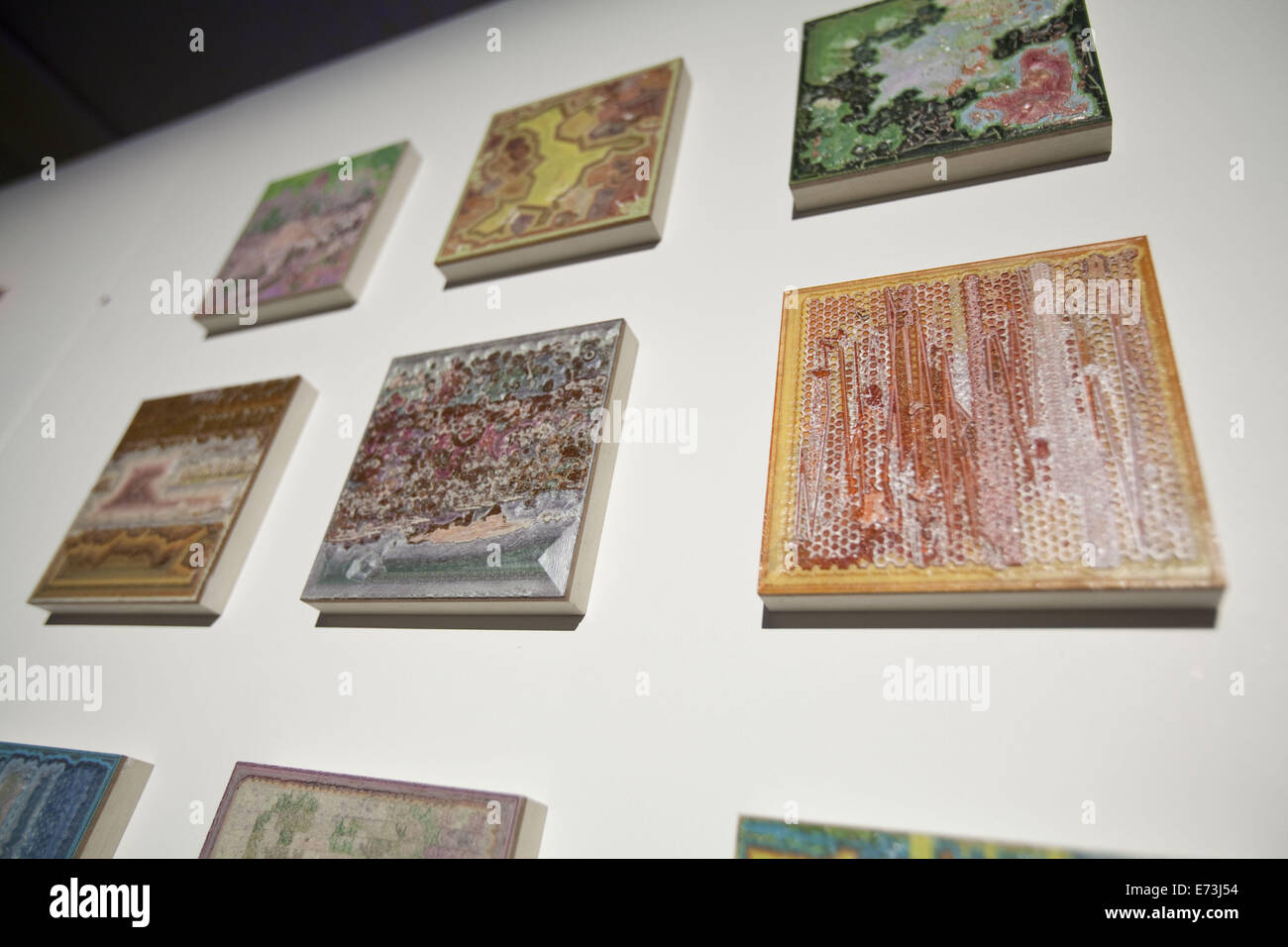 London, UK. 4th Sep, 2014. Artist Shane Hope at the 3D Print Show ...