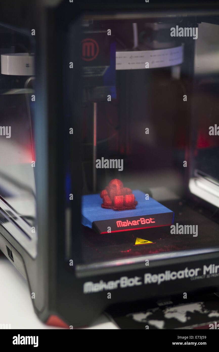 London, UK. 4th Sep, 2014. 3D Print Show London.Third annual London 3D ...