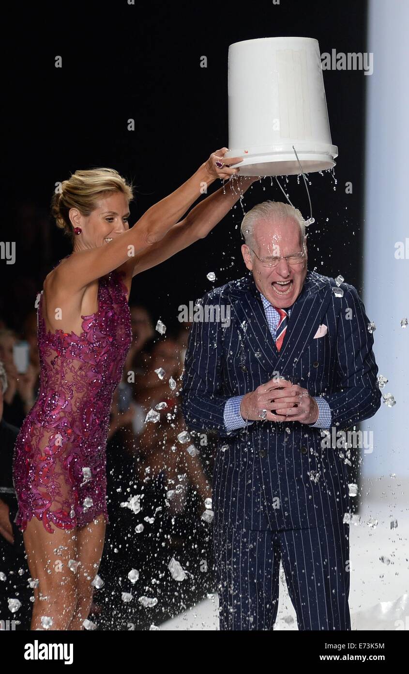 New York, NY, USA. 5th Sep, 2014. Heidi Klum, Timm Gunn in attendance ...