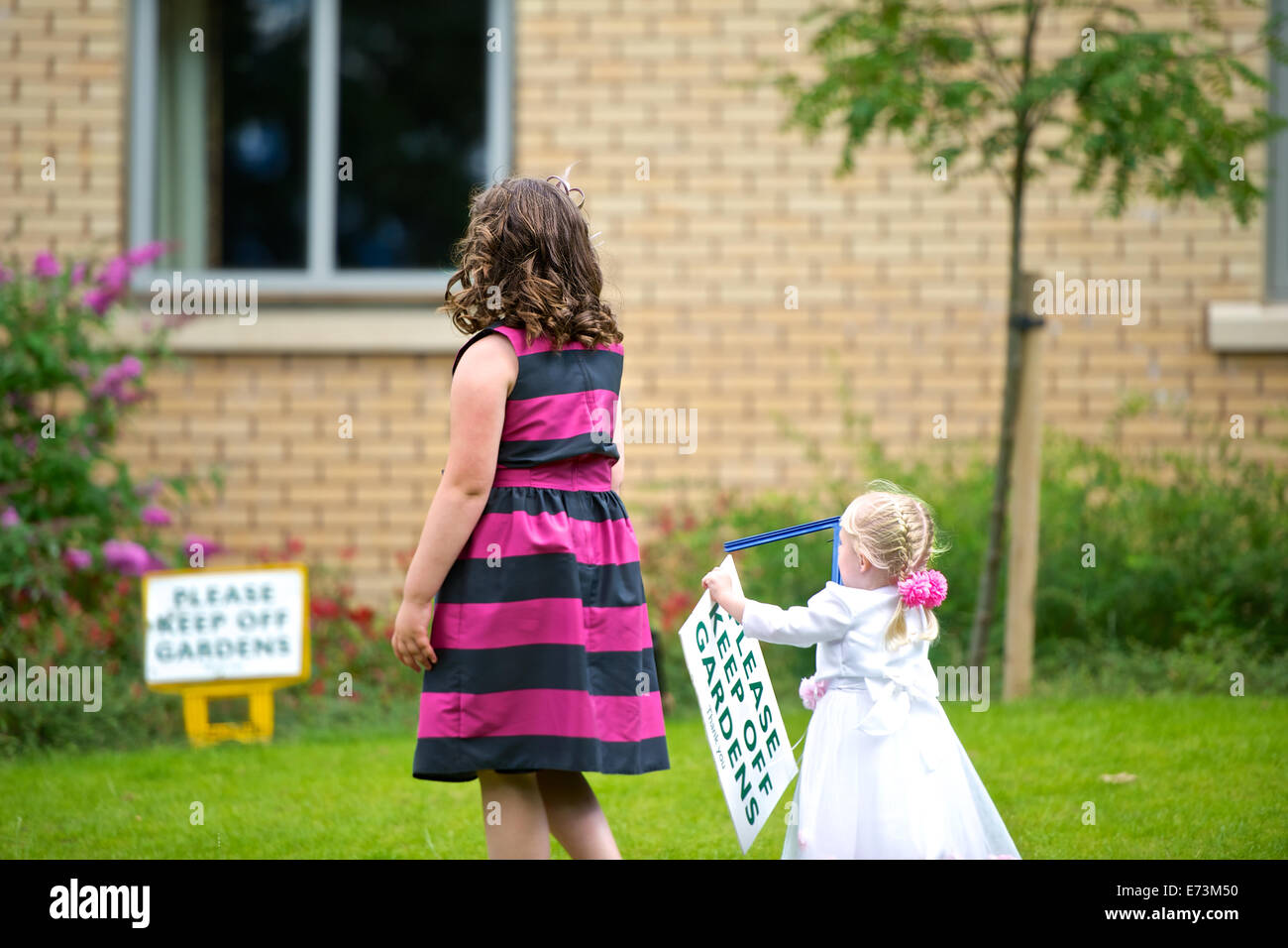 Warning for guests hi-res stock photography and images - Alamy