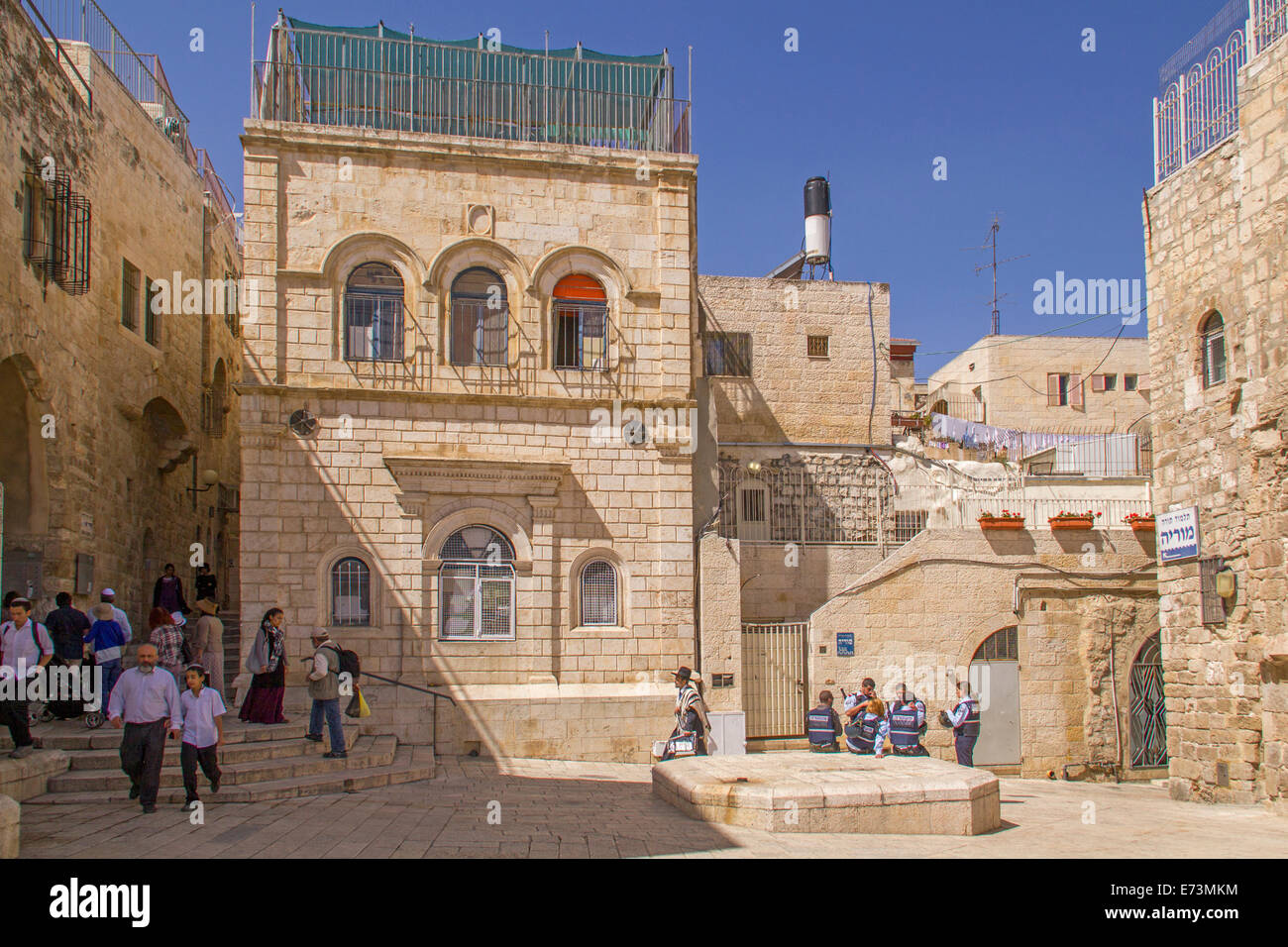 Jerusalem - Street scene in old town of Jerusalem.Israel Stock Photo ...
