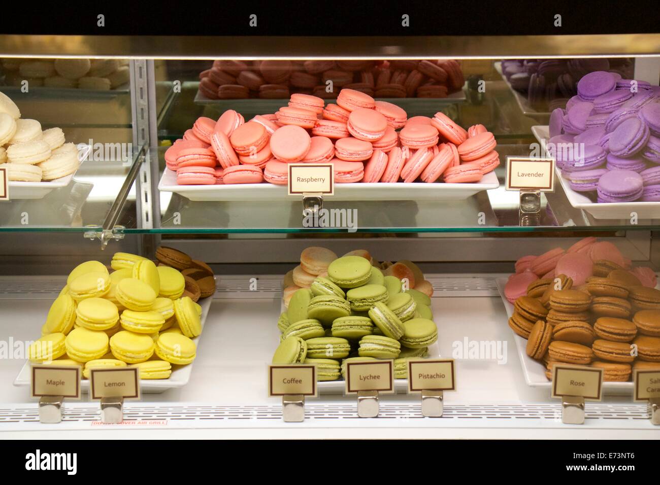 Macarons for sale Stock Photo - Alamy