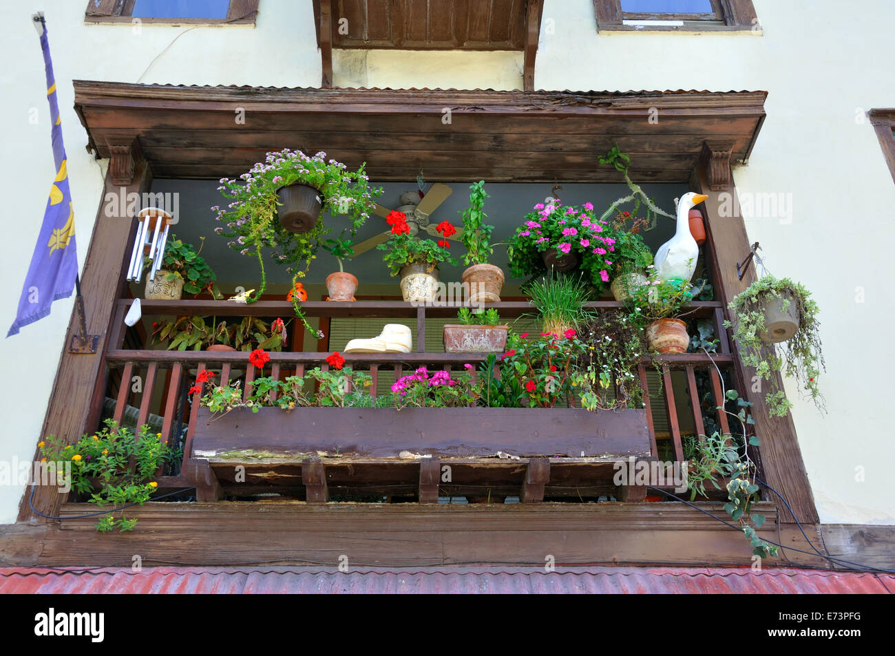 Store balcony, St. Augustine, Florida, USA Stock Photo - Alamy
