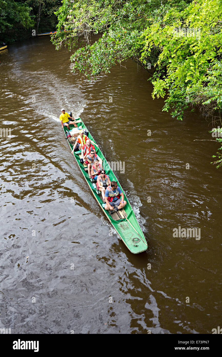 Longboat on river sarawak malaysia hi-res stock photography and images ...
