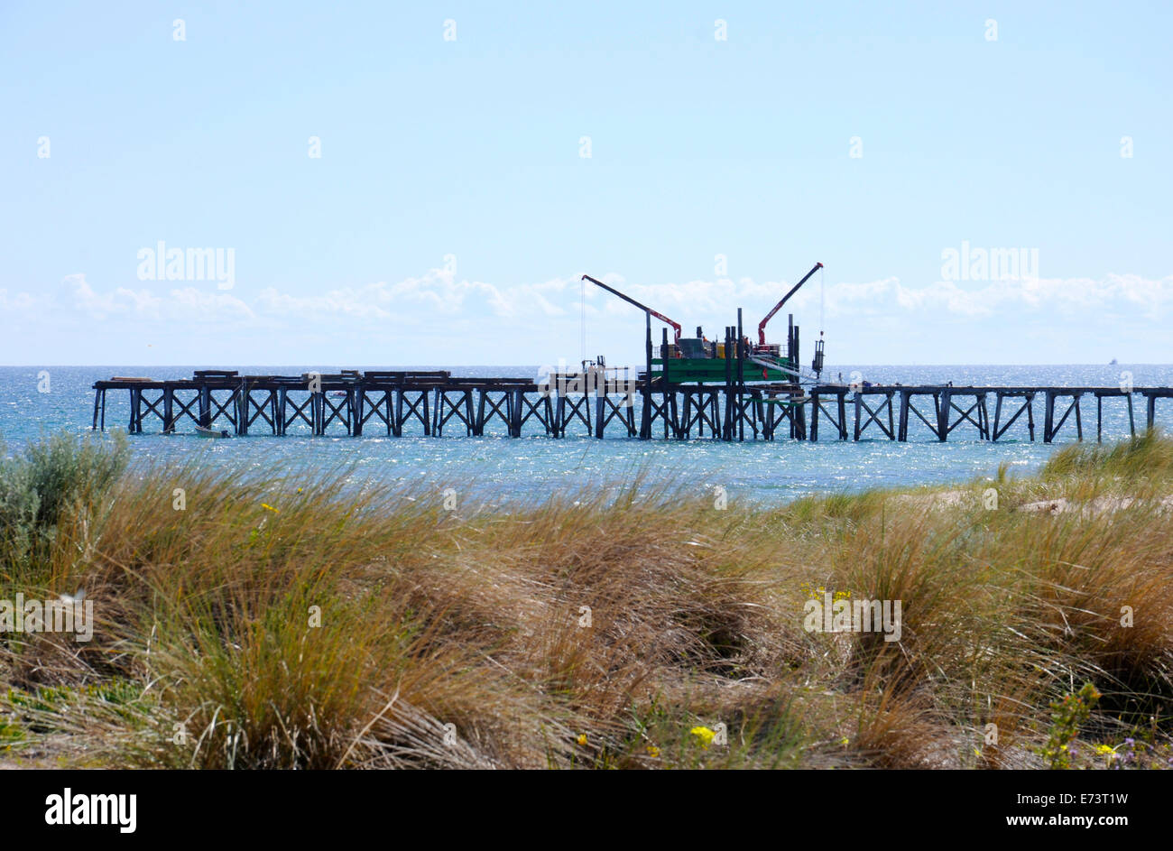 Major general overall repairs and maintenance of the Grange Jetty pier ...