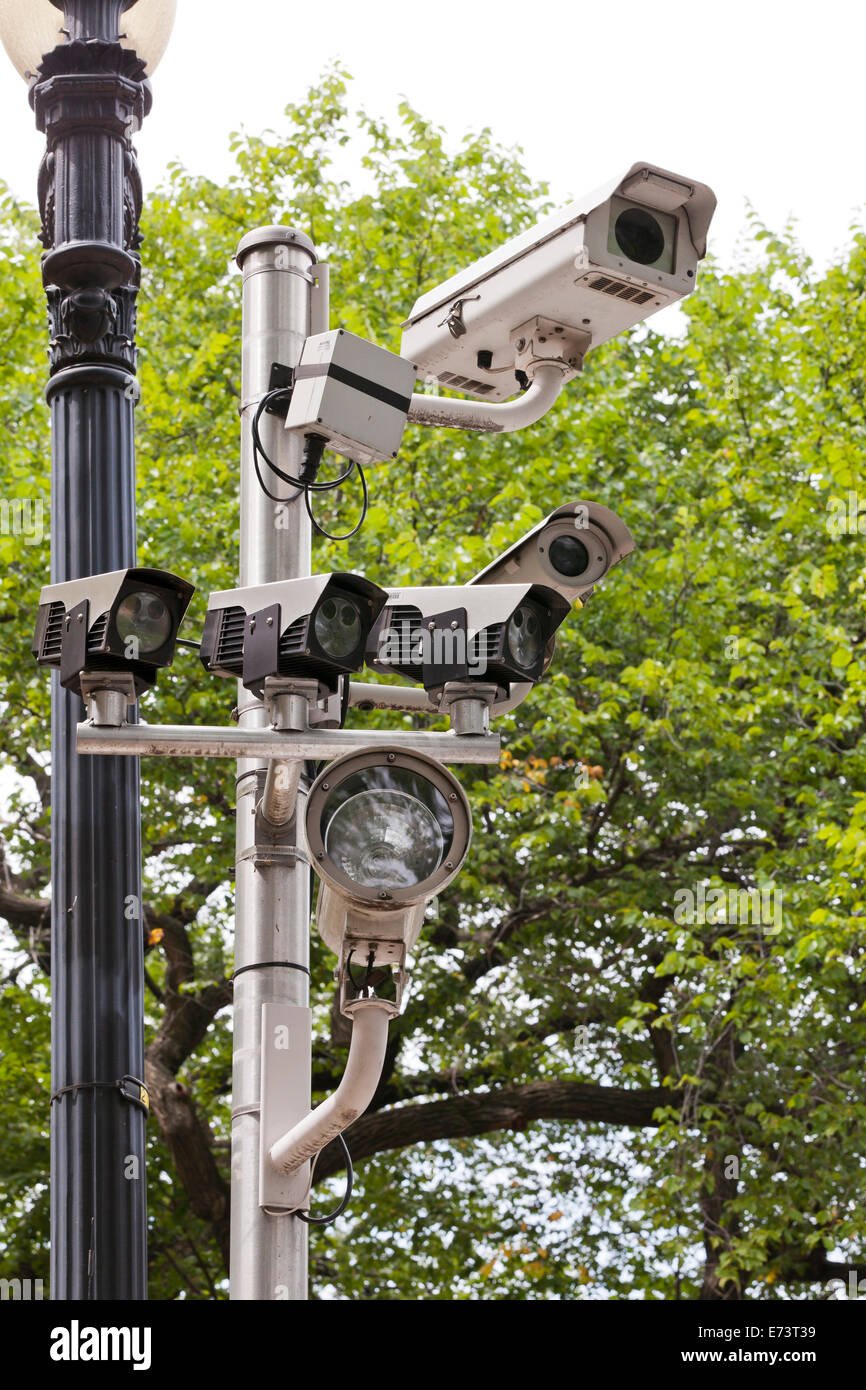 Traffic and automatic car license plate number recognition cameras ...