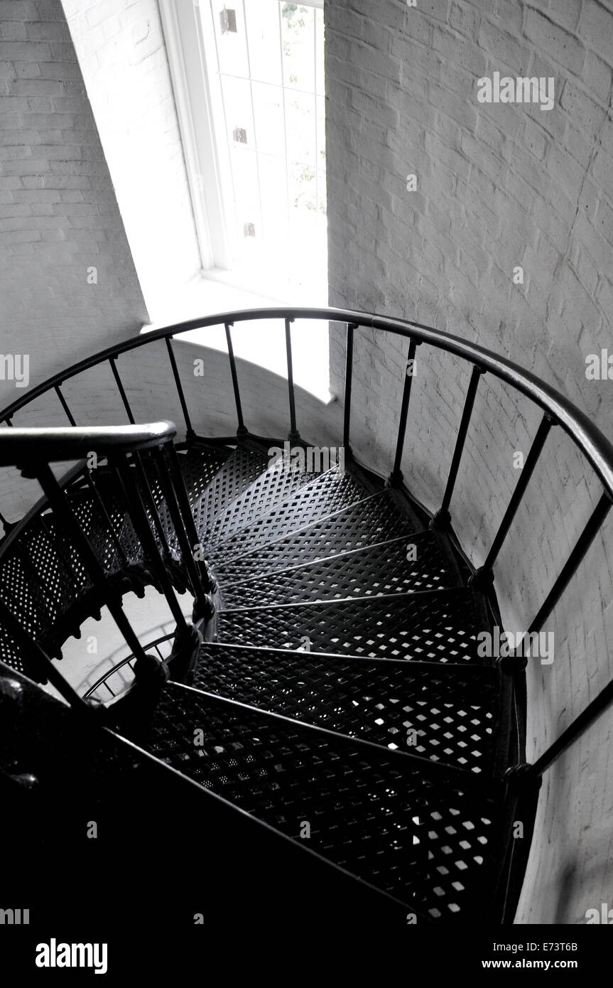 St augustine lighthouse staircase hi-res stock photography and images ...