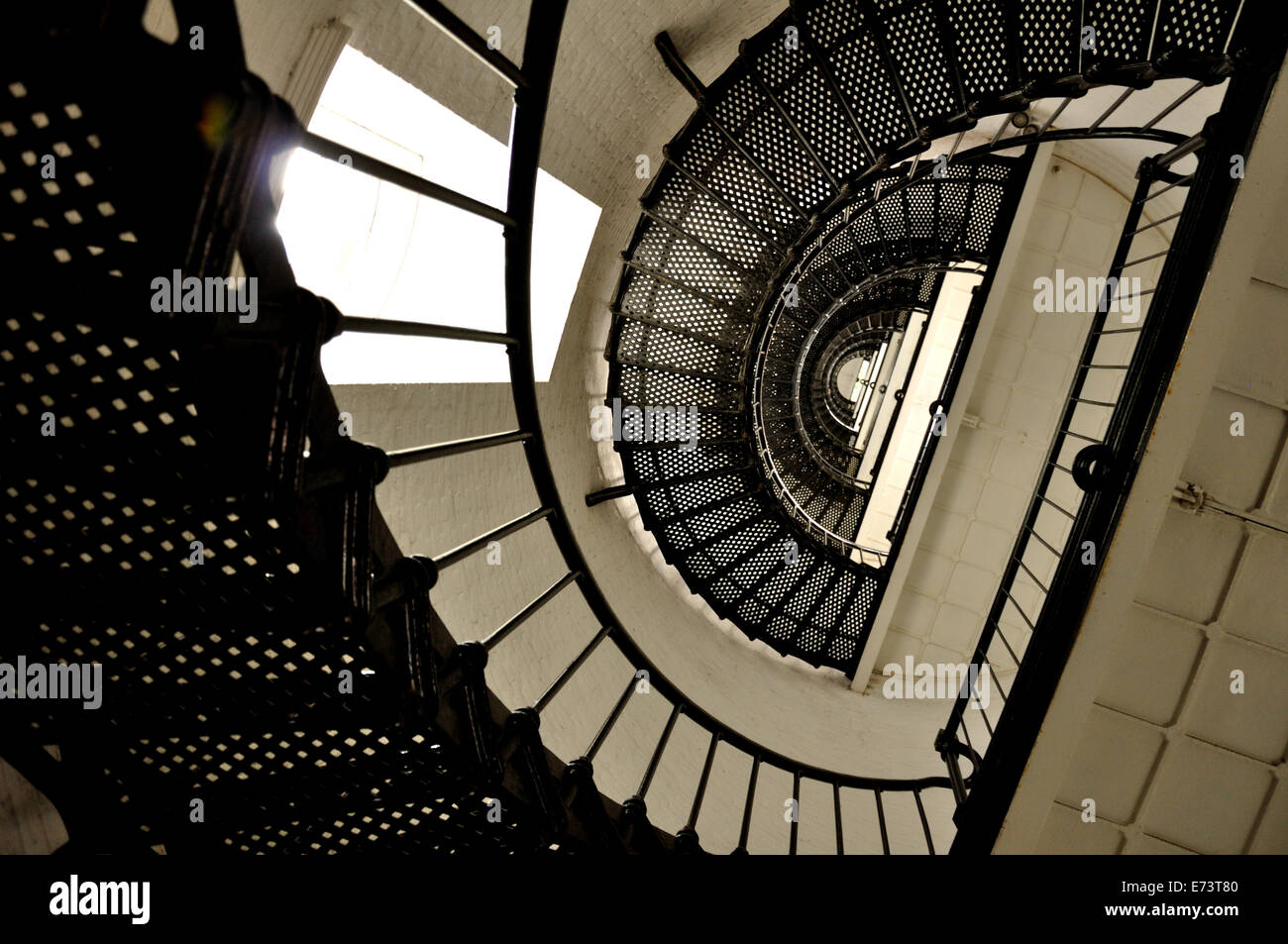 St augustine lighthouse staircase hi-res stock photography and images ...