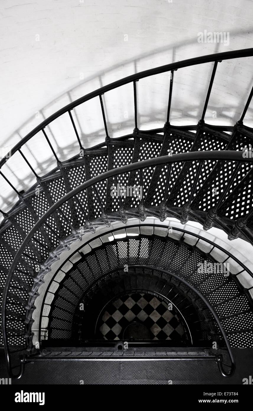 St Augustine Lighthouse Stairs High Resolution Stock Photography and ...