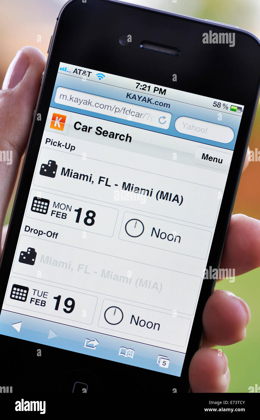 Kayak screen hi-res stock photography and images - Alamy