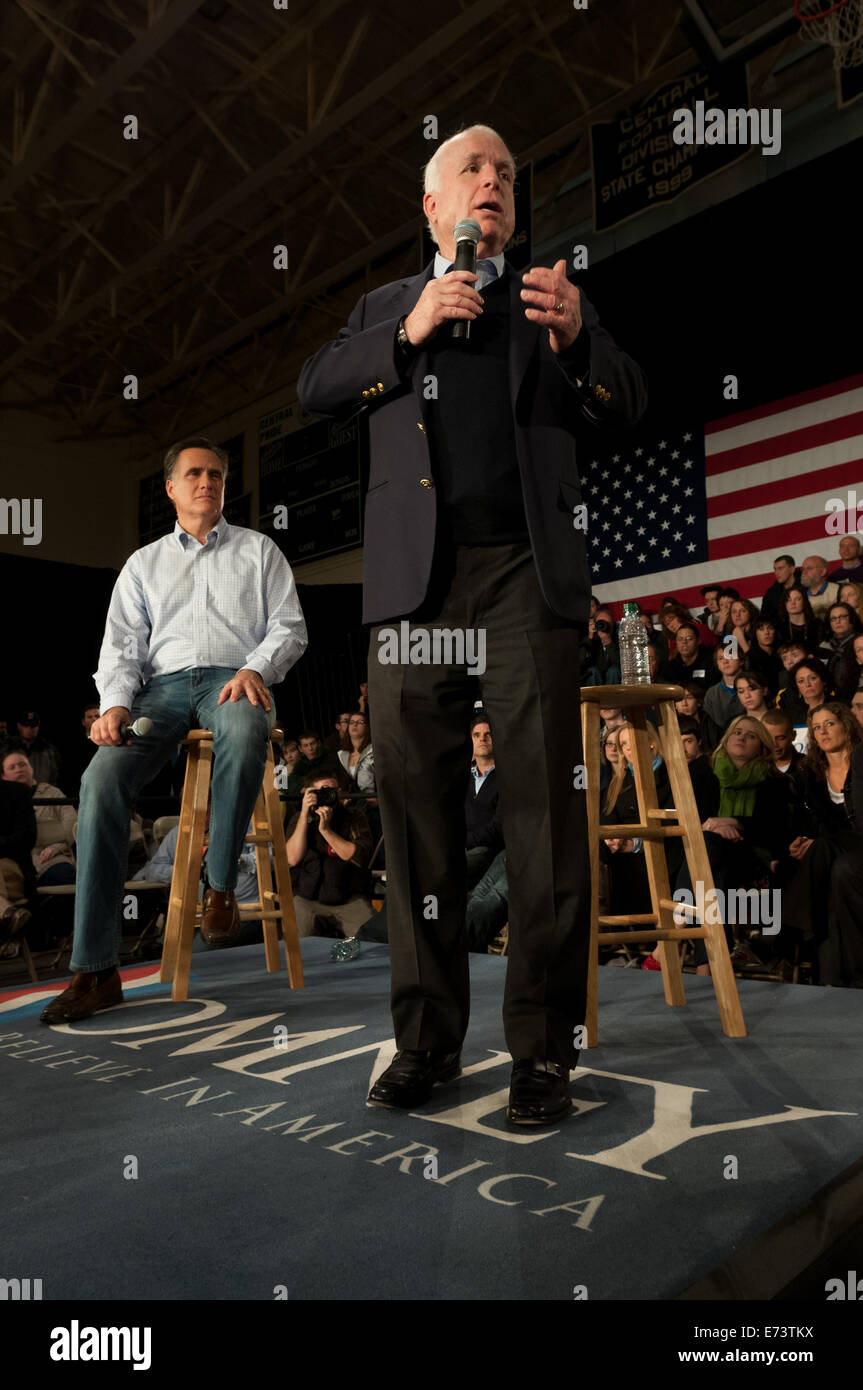 Former Republican presidential nominee Senator John McCain endorses ...