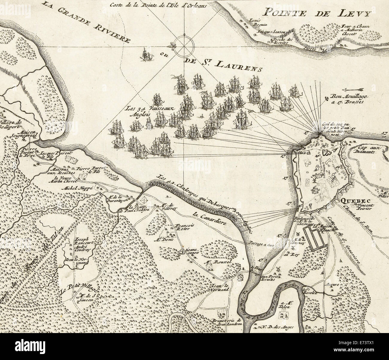 1690 map hi-res stock photography and images - Alamy