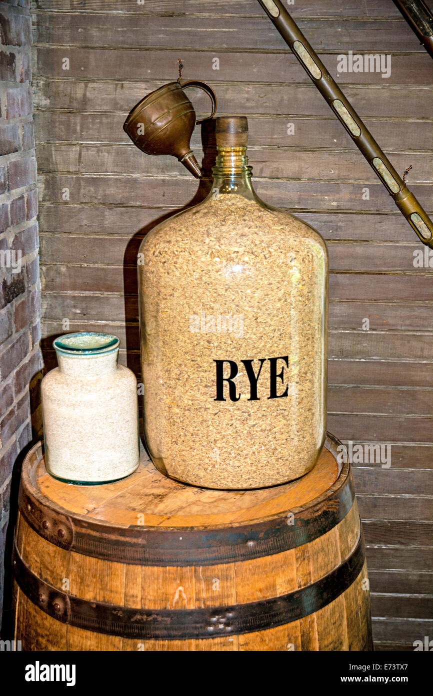 Ingredient used in making whiskey, rye Stock Photo - Alamy