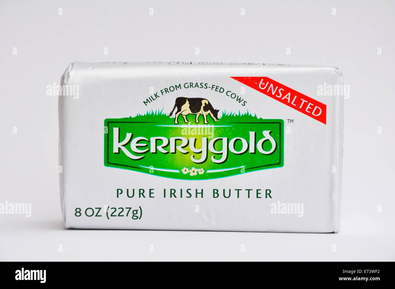 Kerrygold Irish butter package Stock Photo - Alamy