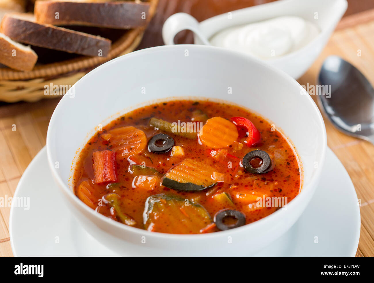Soup plate hi-res stock photography and images - Alamy