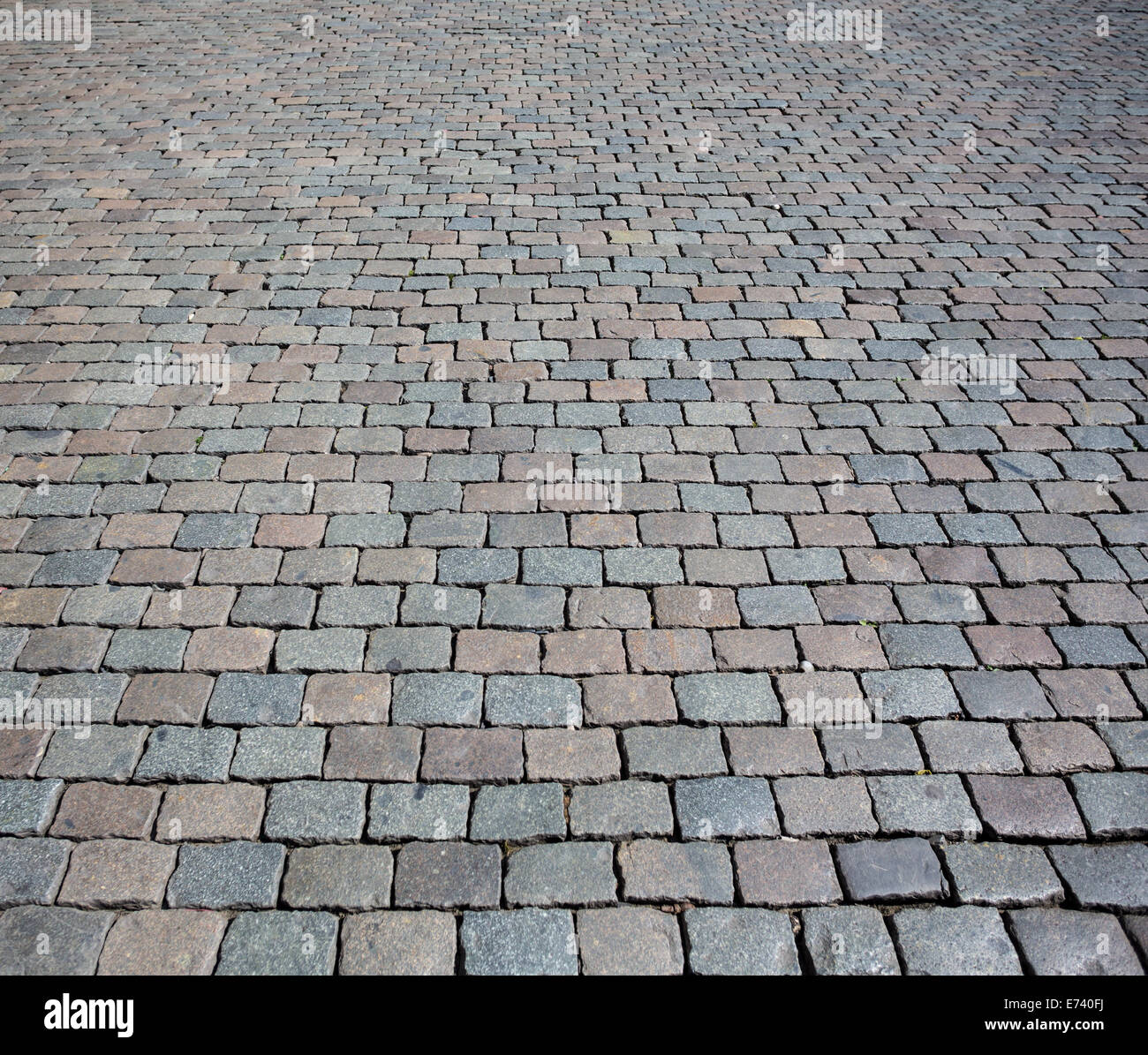 Cobble stone street texture or background Stock Photo - Alamy