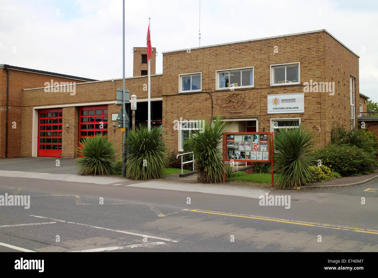 Stratford-upon-Avon fire station, Warwickshire, UK Stock Photo - Alamy