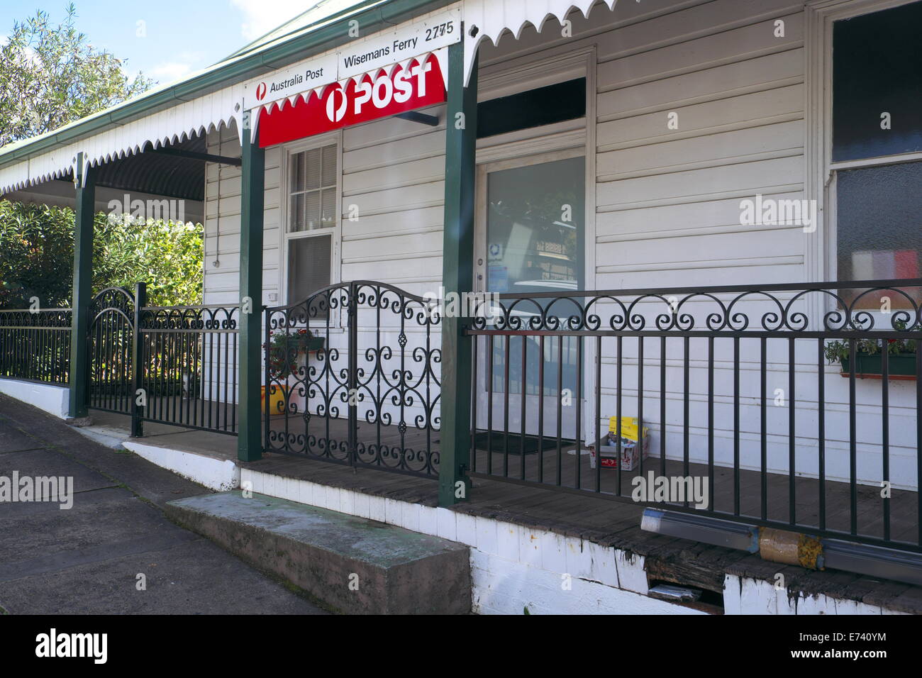 regional australia post office in the country towen of wisemans ferry ...