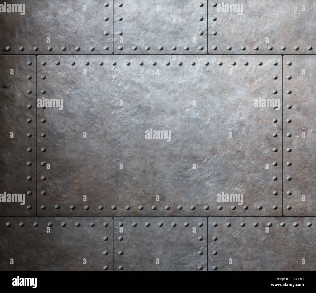 metal armor plates background Stock Photo - Alamy