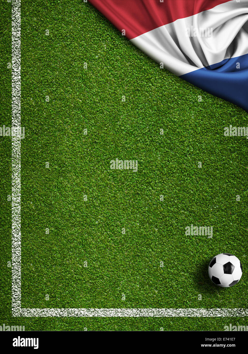 Soccer field markings hi-res stock photography and images - Alamy
