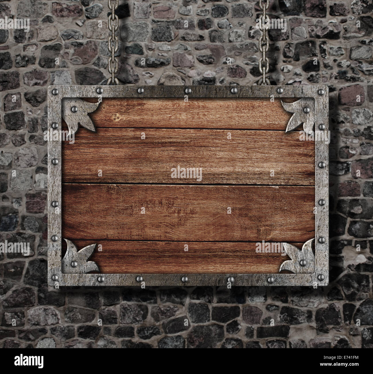 Rusty old fashioned metal sign hi-res stock photography and images - Alamy