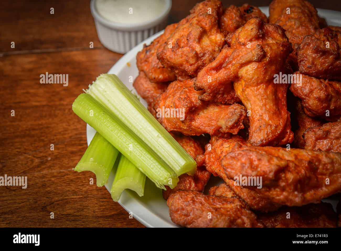 Buffalo wings celery sticks hi-res stock photography and images - Alamy