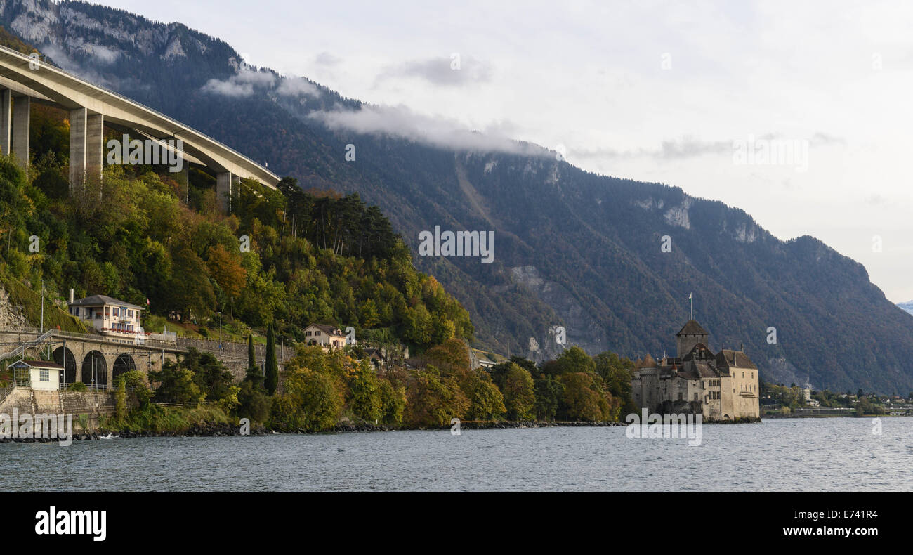 Fort de chillon hi-res stock photography and images - Alamy