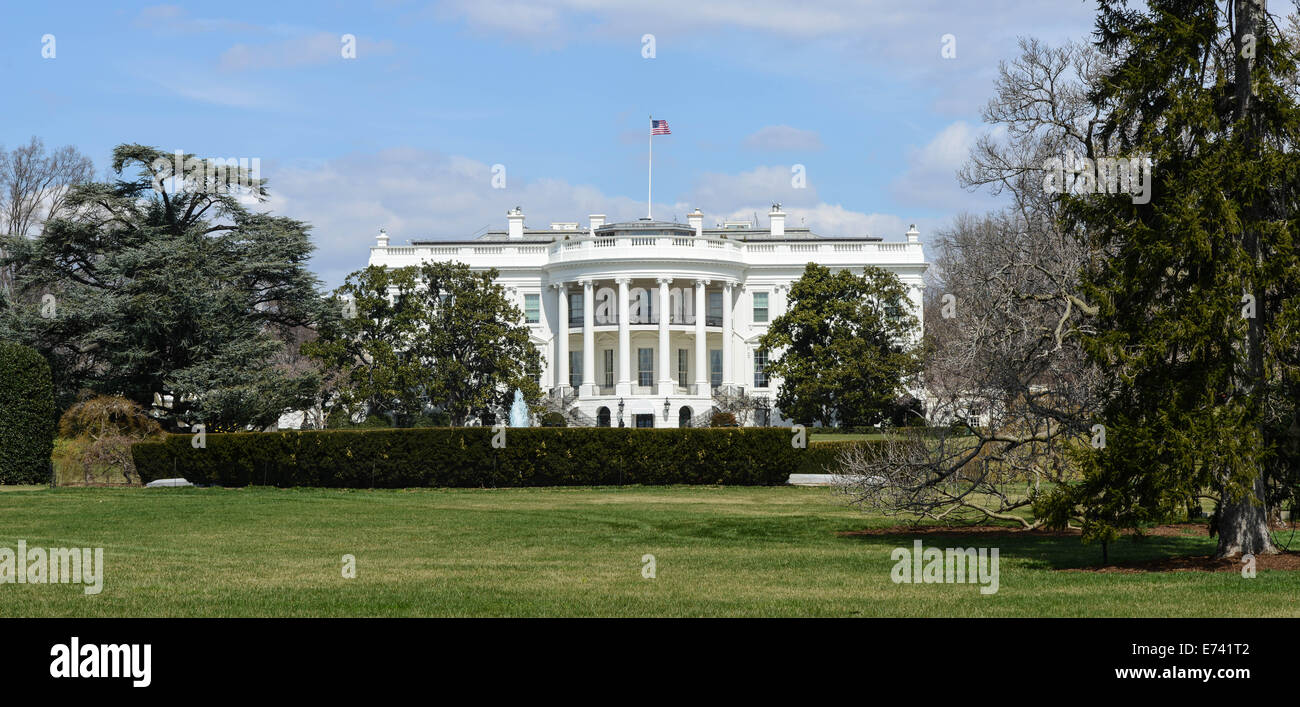 White House in Washington DC Stock Photo - Alamy
