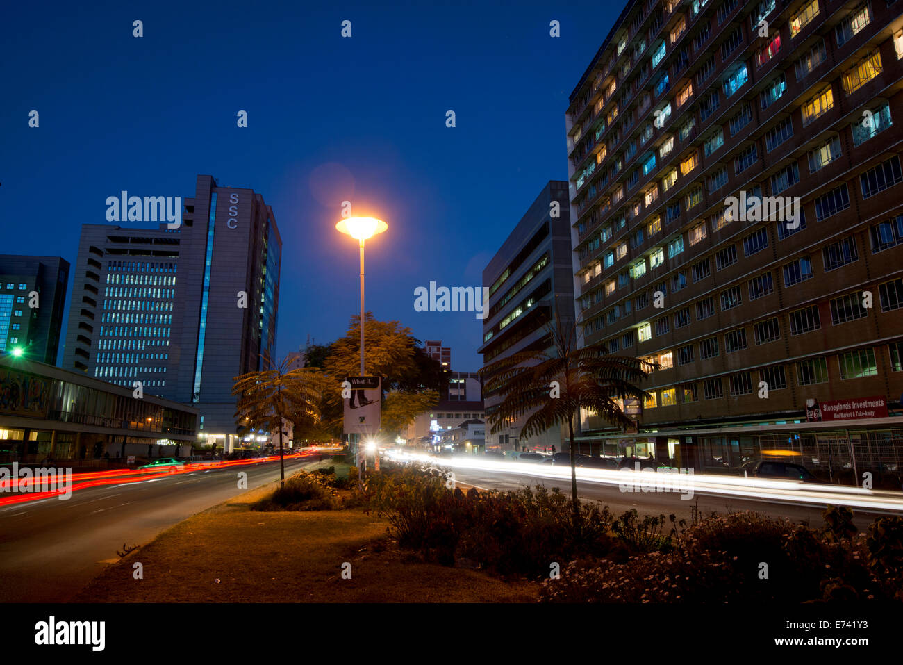 Harare night hi-res stock photography and images - Alamy
