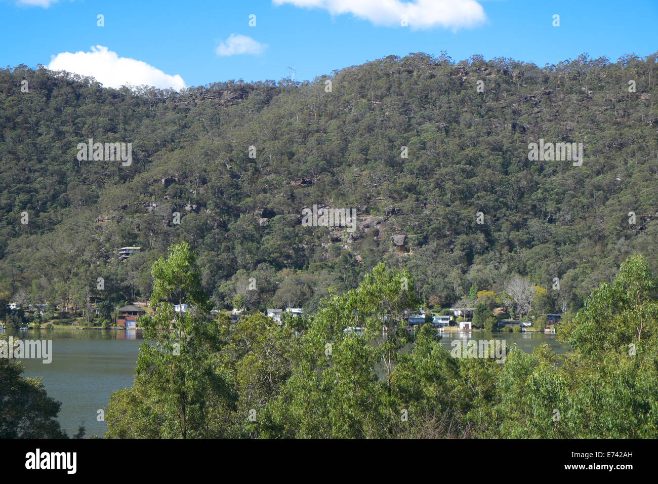 hawkesbury river and surrounding national park and bushland,NSW ...