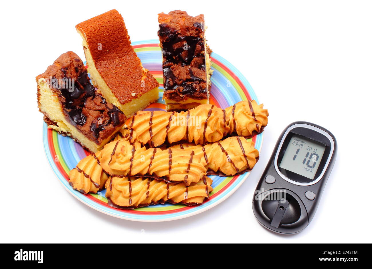 Cheesecake display Cut Out Stock Images & Pictures - Alamy