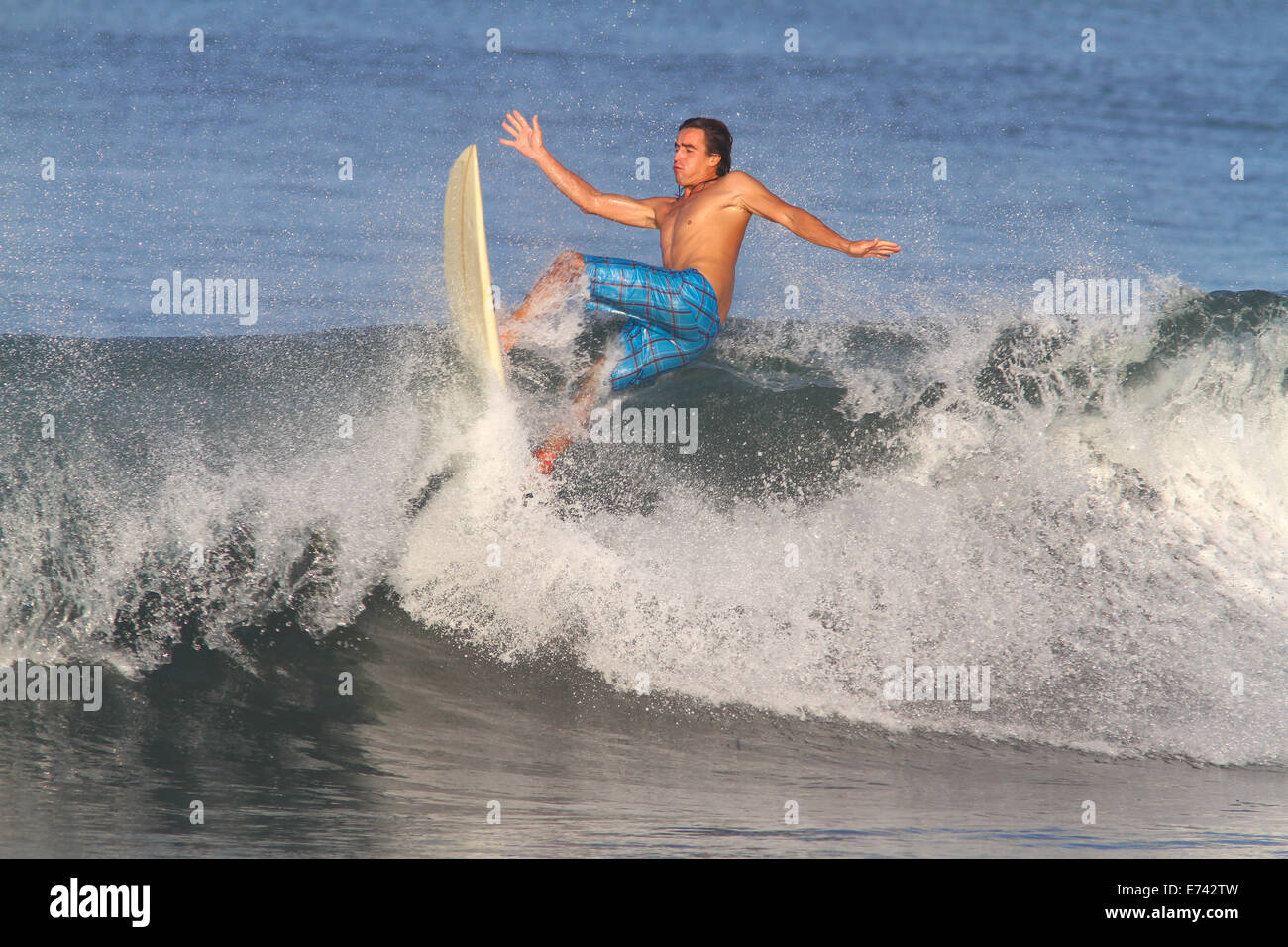 Surfing in Sri Lanka Stock Photo - Alamy