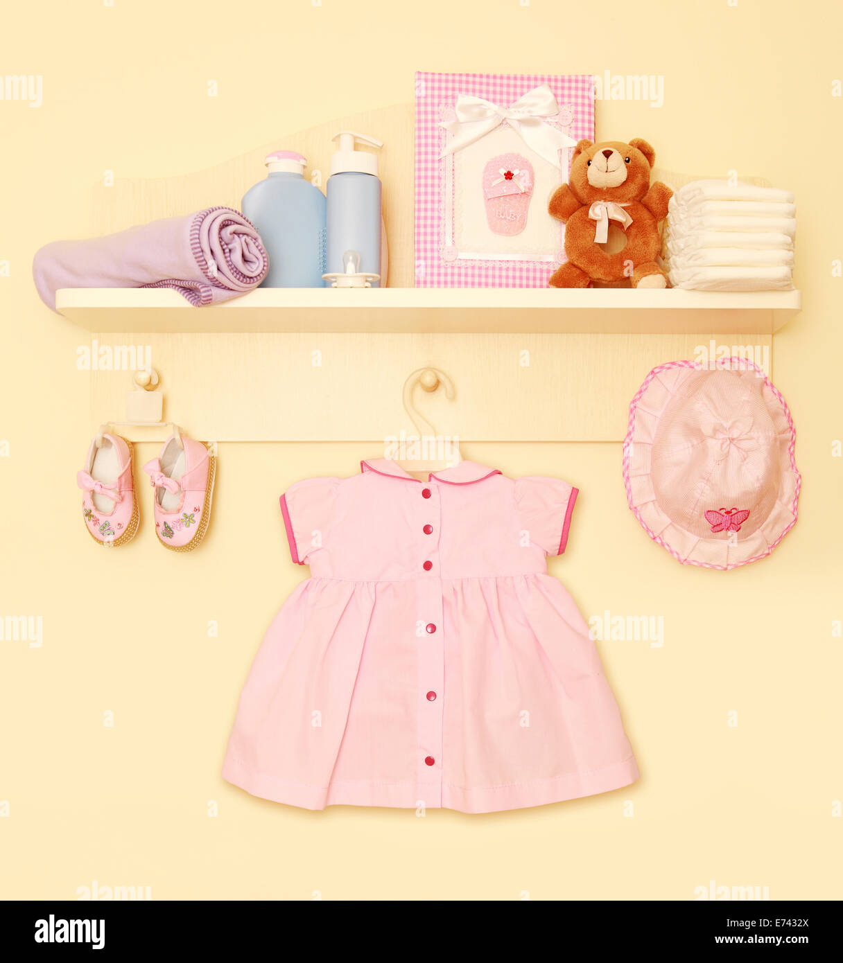 Blue baby room Cut Out Stock Images & Pictures - Alamy