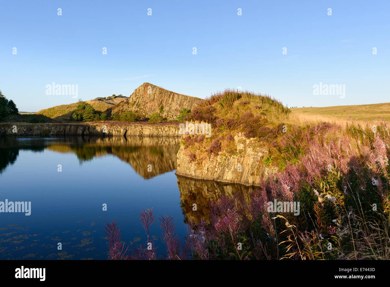 Cawfields quarry northumberland hi-res stock photography and images - Alamy
