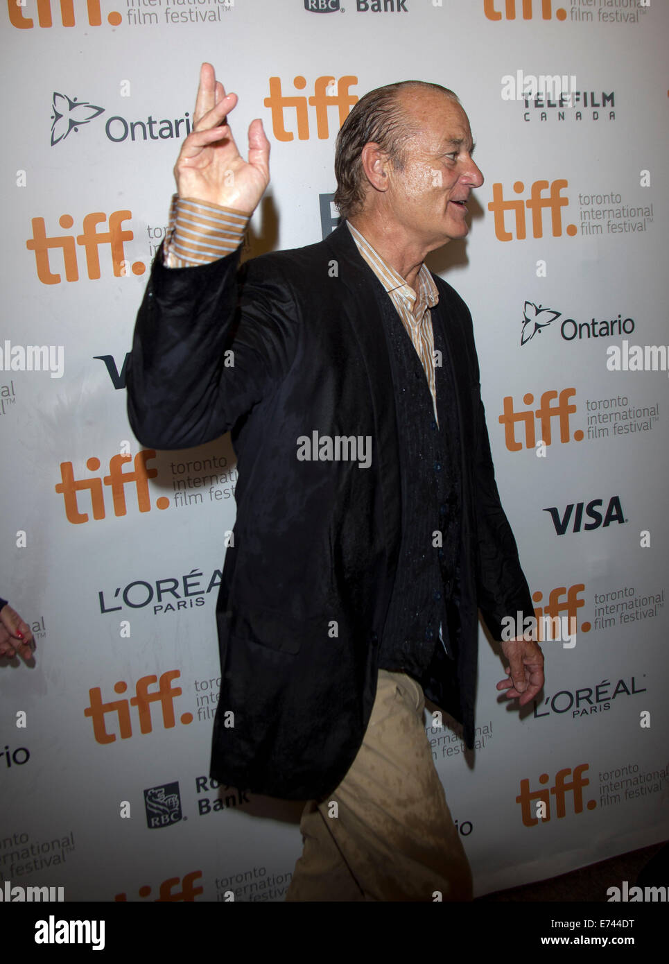 Toronto, Canada. 05th Sep, 2014. US actor Bill Murray arrives in the ...